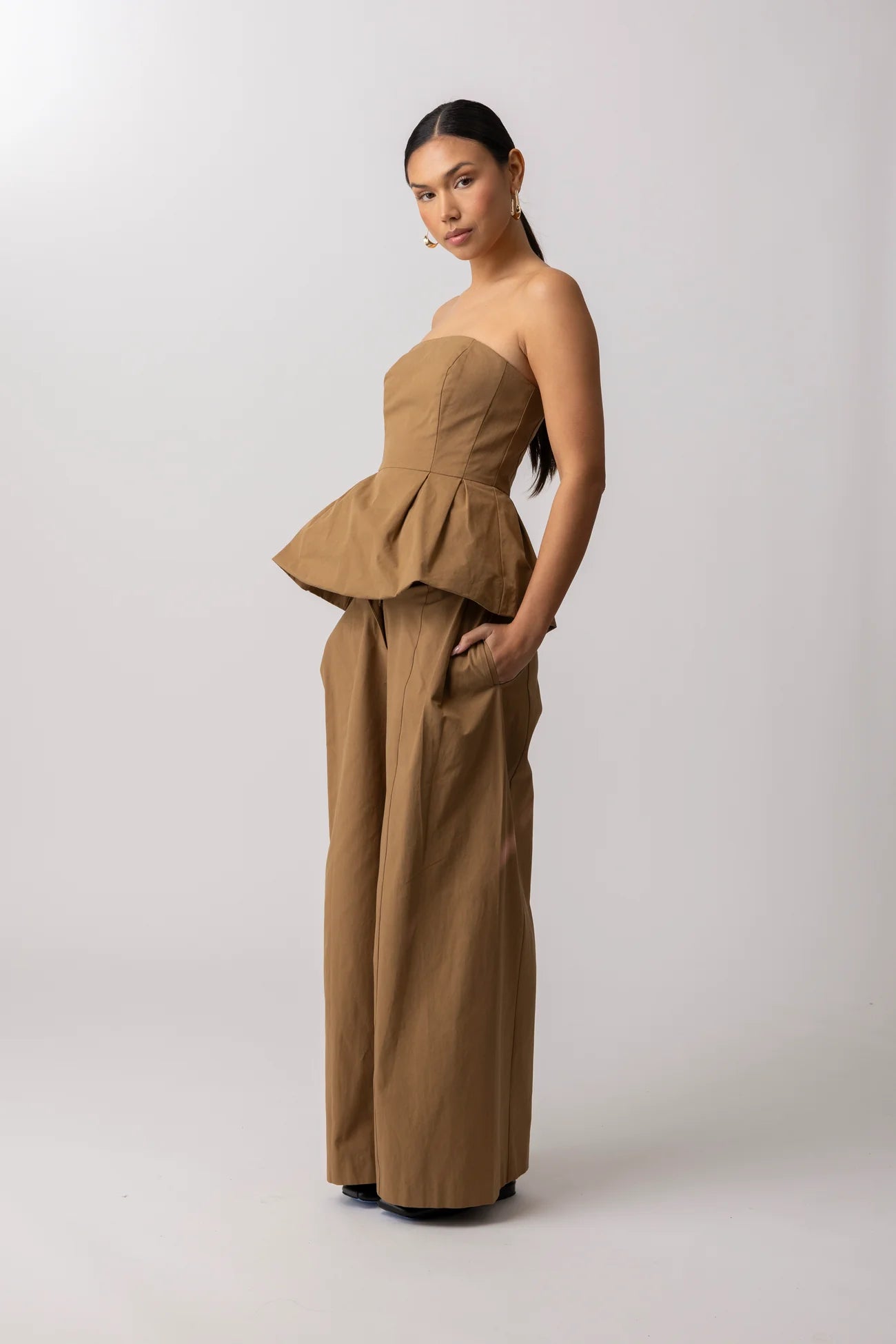Tove Pants - Mocha – Libby Louise