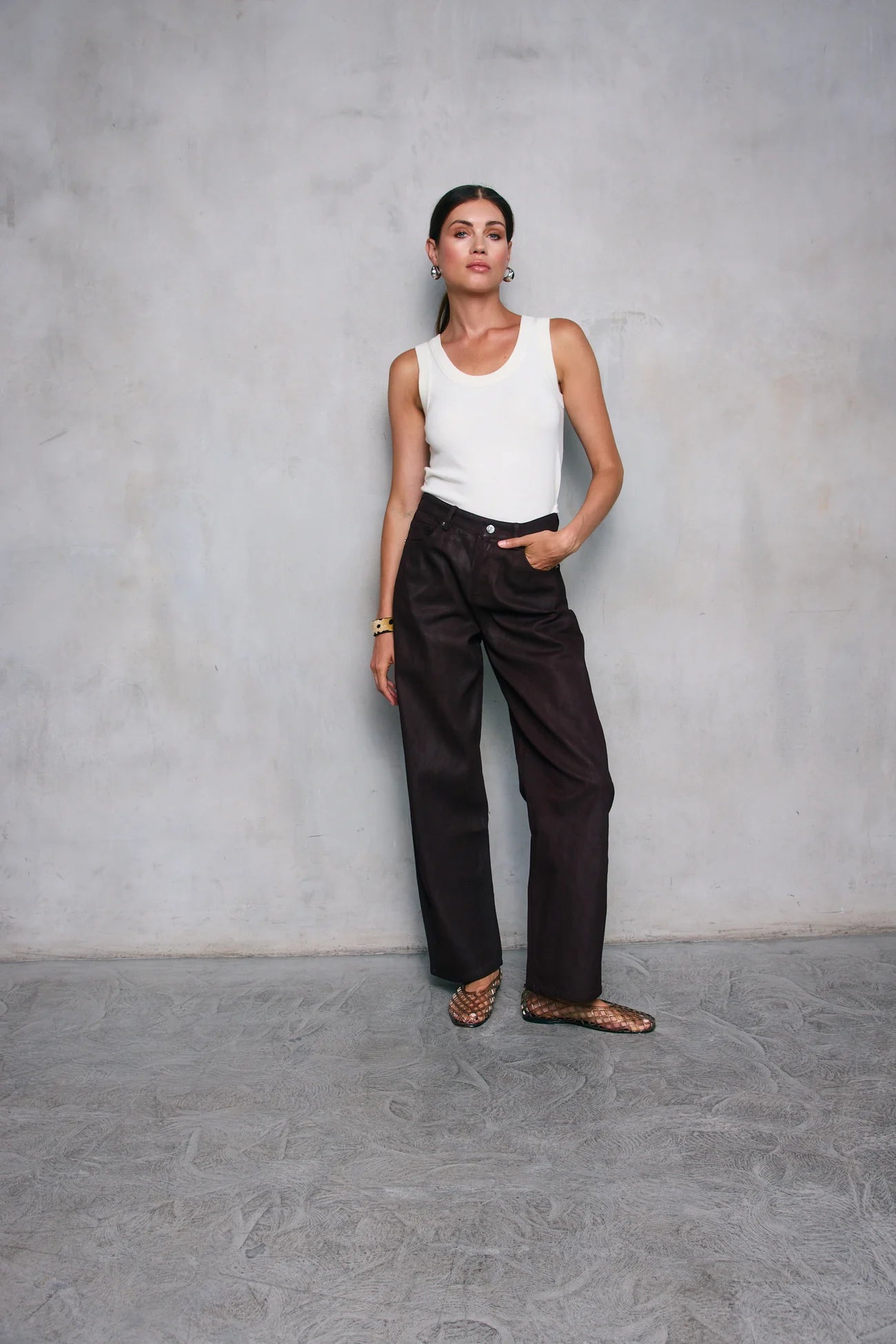 Chelsea Pants - Bordeaux – Libby Louise